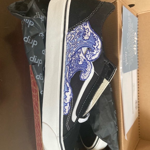 Vans | Shoes | Drip Creationz Custom Wave Vans | Poshmark
